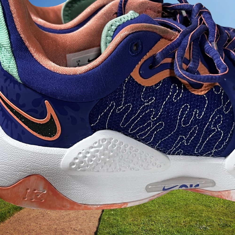 Nike Paul George Pg 5 La Drip Lapis Blue / Void Size … - Gem